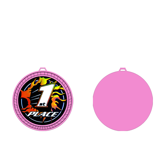 PINK 1st Place Medal |1st Place Award Medals | Express Medals
